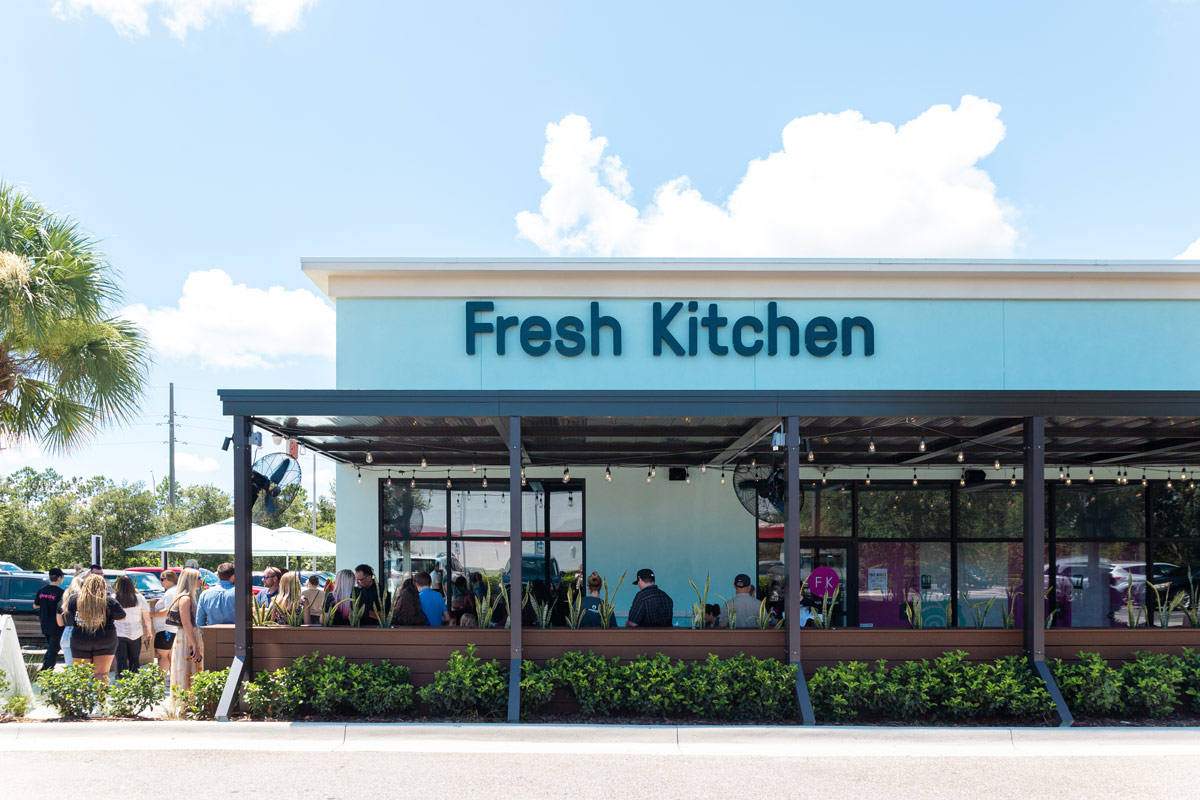 Fresh Kitchen Winter Garden