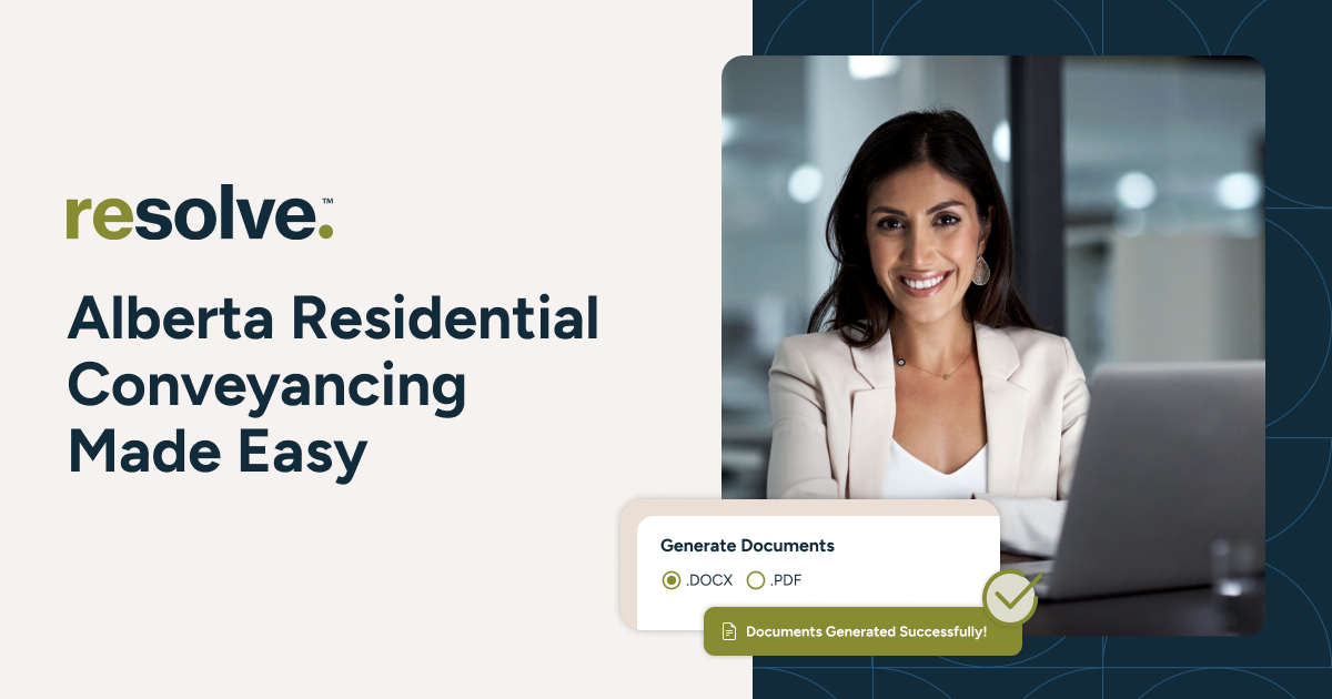 Resolve™ | Simple Residential Conveyancing