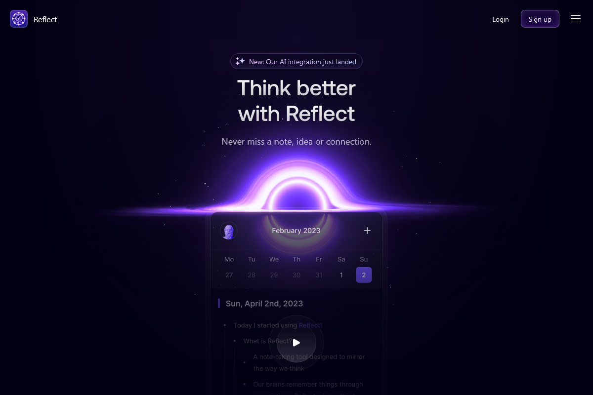 AI Tool | Reflect AI