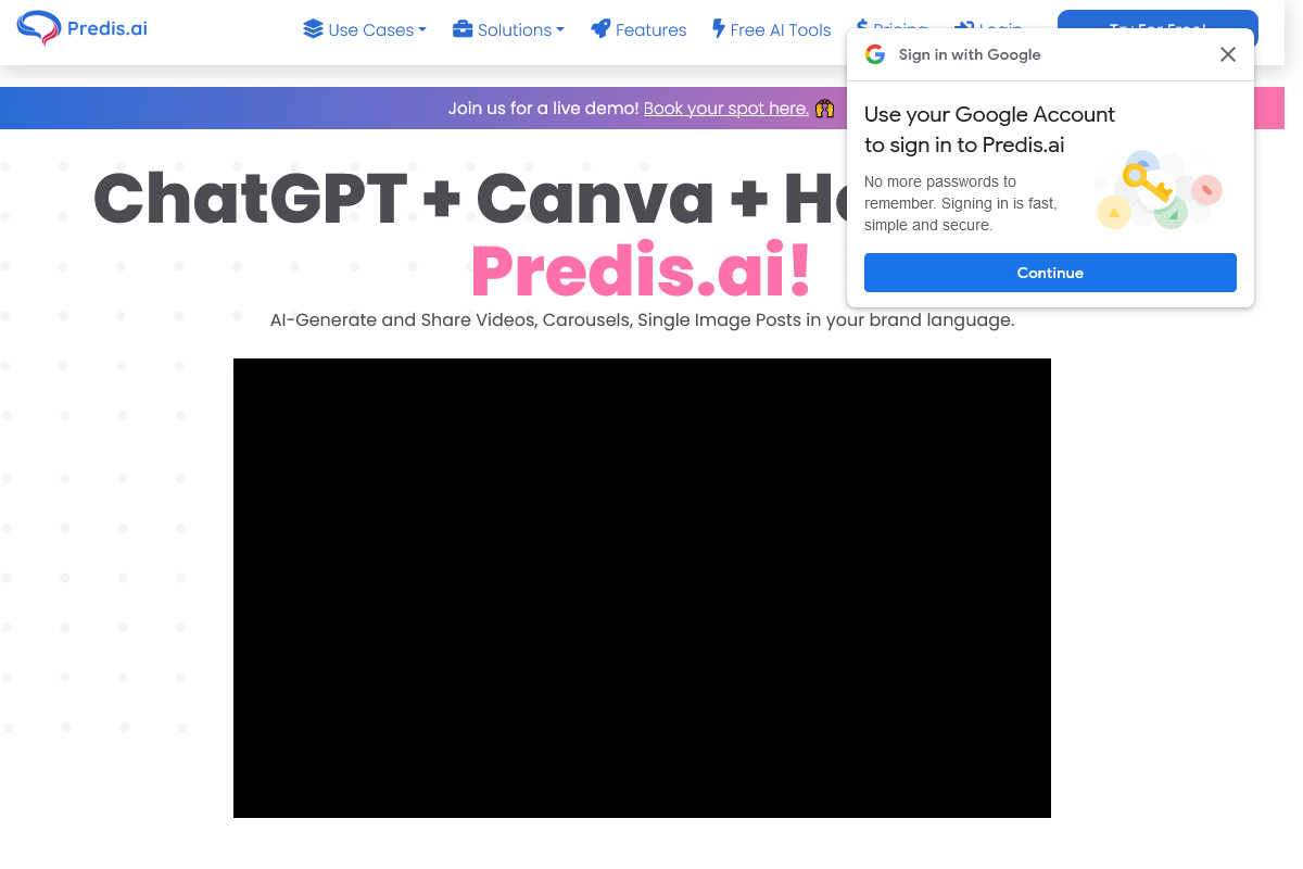 AI Tool | Predis