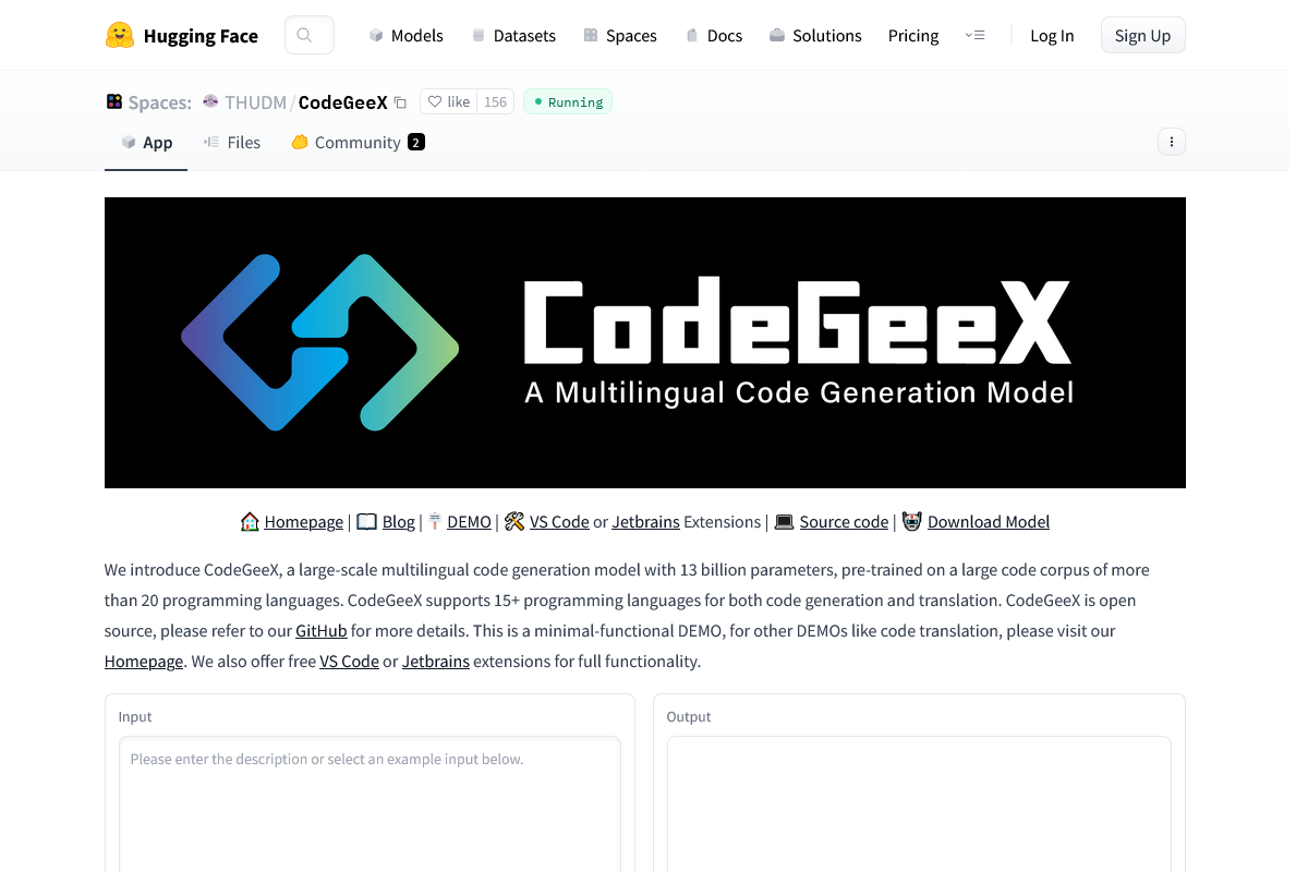 AI Tool | CodeGeeX