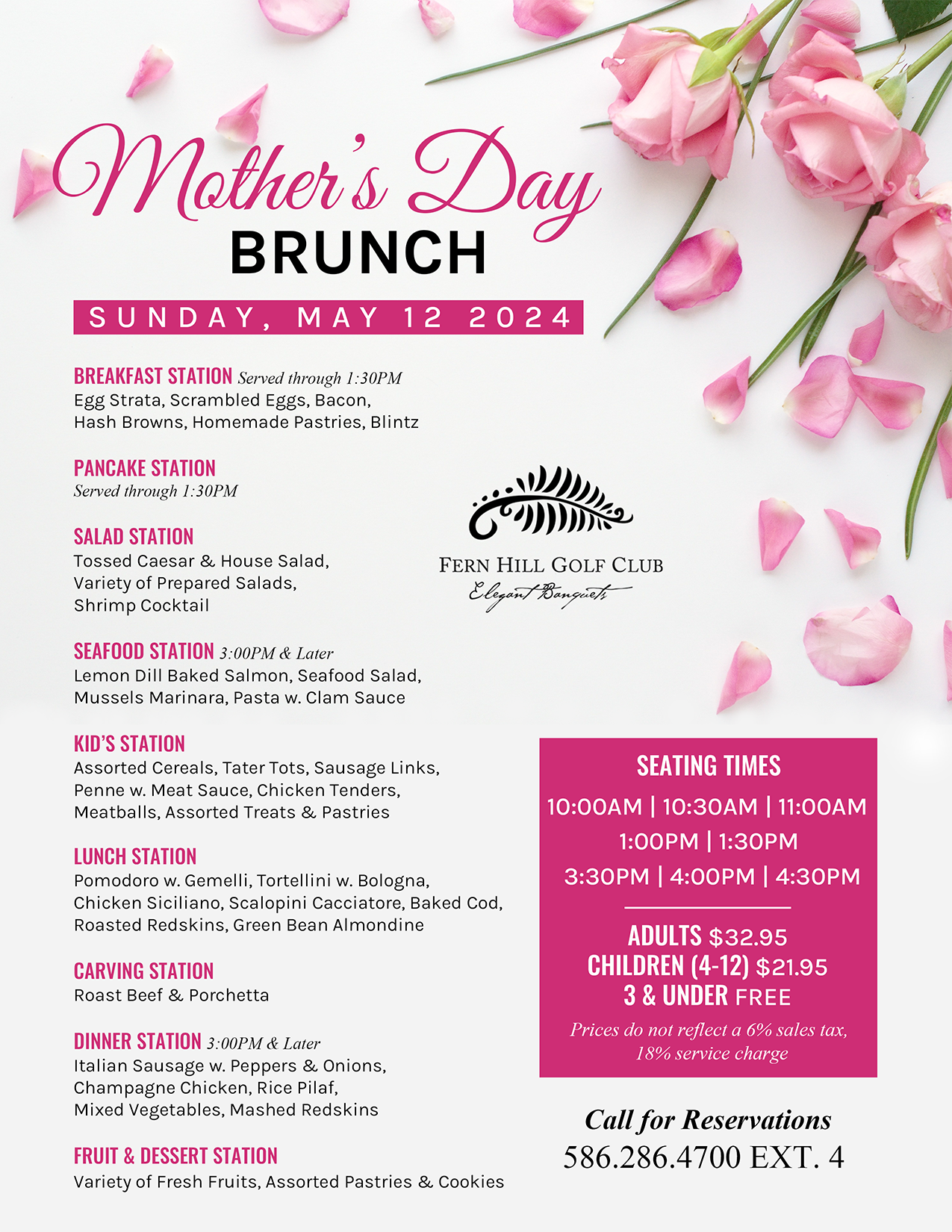 Mother's Day Dining Delights: Top Brunch Spots in Metro Detroit