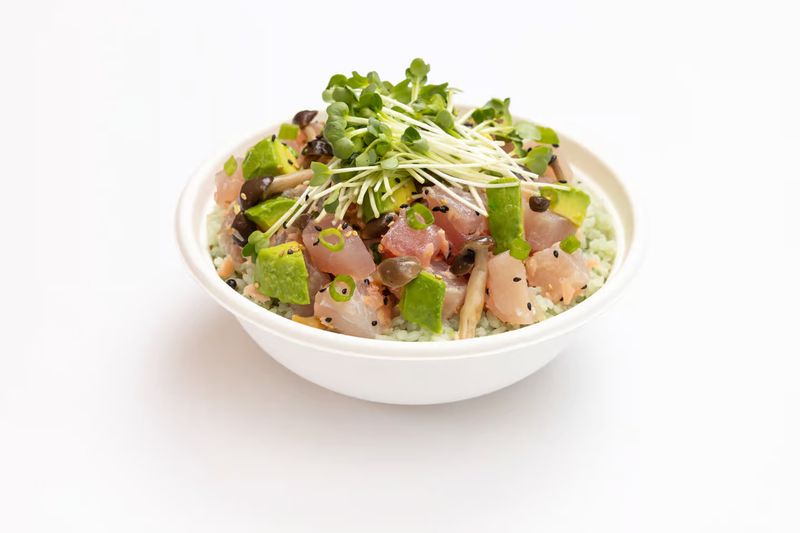 Truffled Yuzu Albacore Poke Bowl - Tuna Poke Bowl - Sweetfin