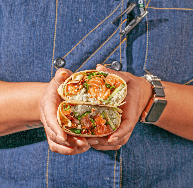 Personalize Your Poke Burrito - Gluten Friendly Poke - Sweetfin