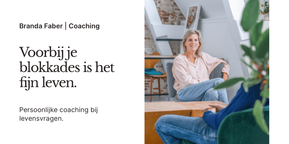 Persoonlijke coaching | Branda Faber
