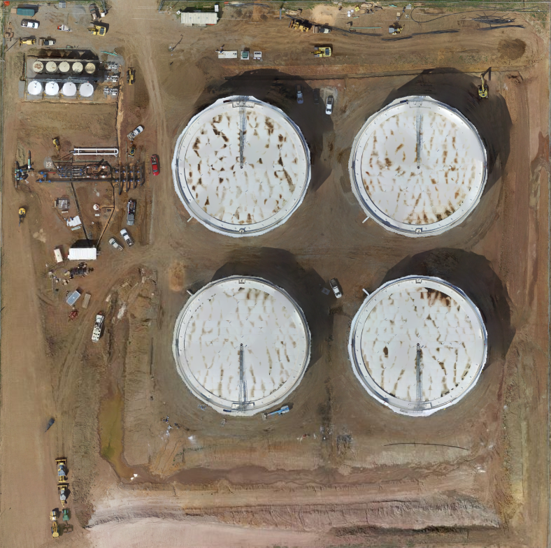 Drone Mapping at the Largest Oil Storage Facility in North America