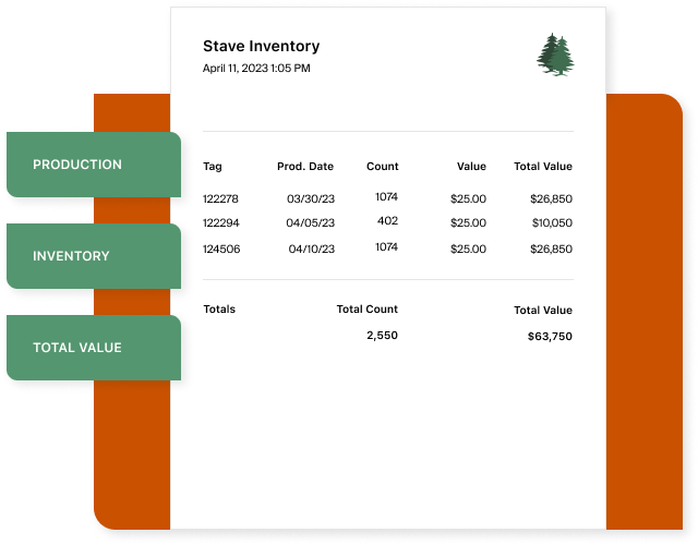 Stave Mill Inventory Management :: Timbersoft