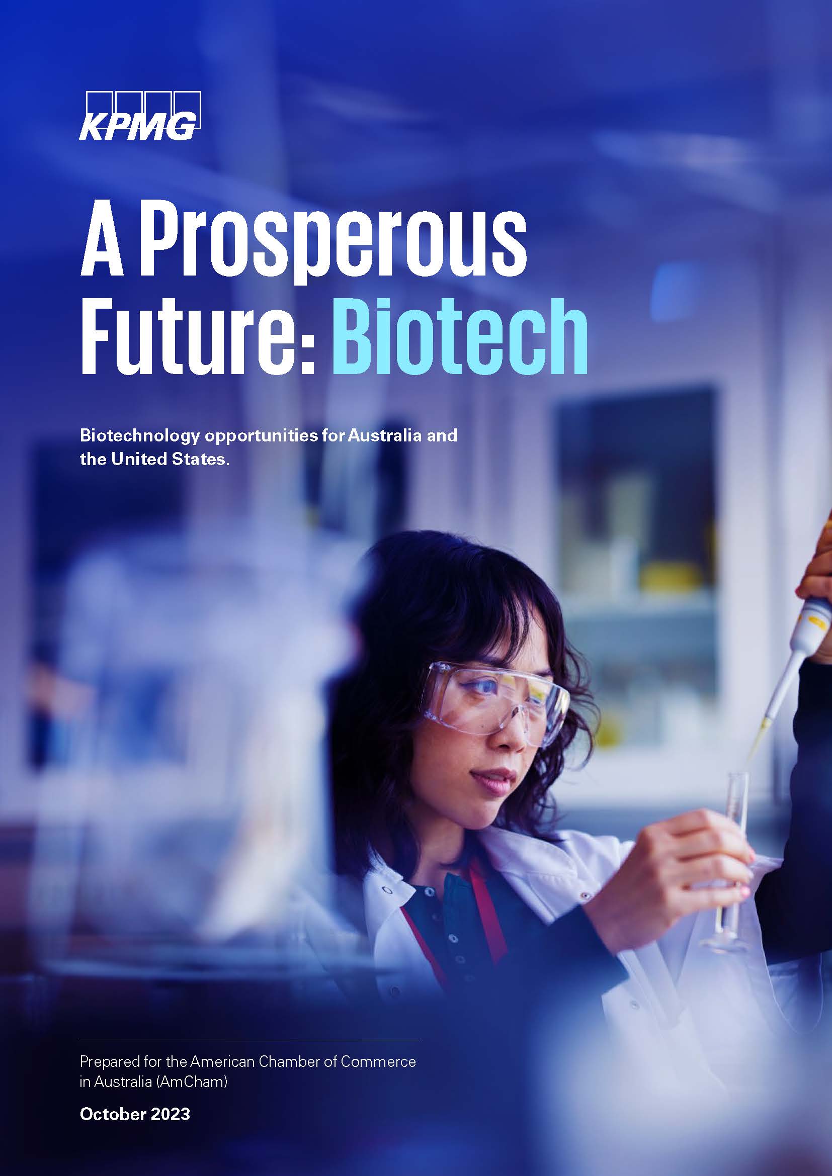New Report on the Future of Biotech from KPMG & AmCham Australia