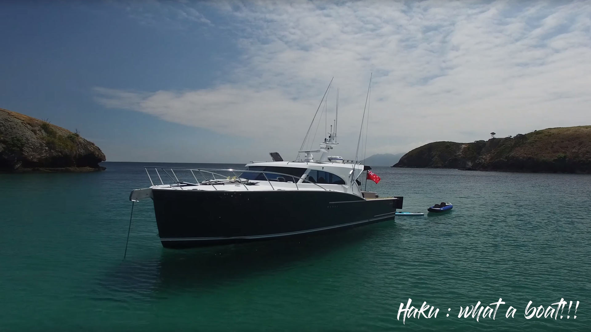 Dickey Boats News - Great Barrier Island holidays on Semifly 45 "Haku"