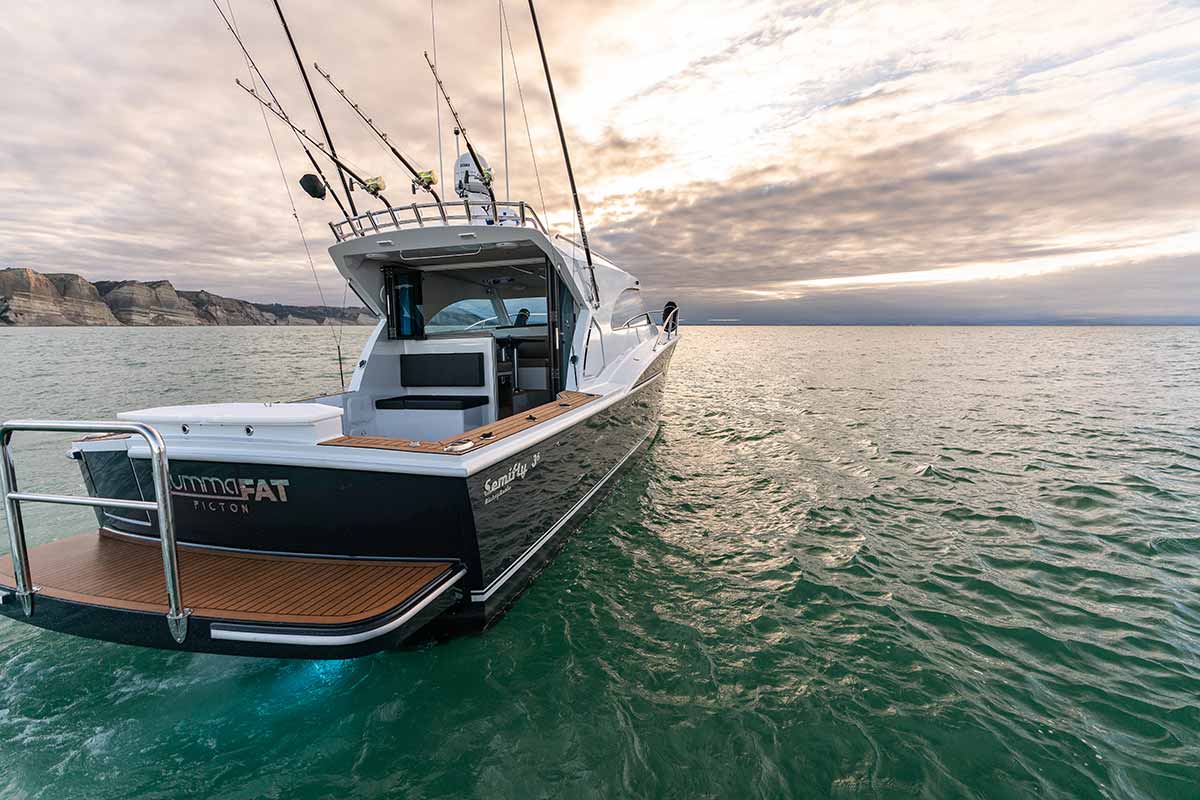 Dickey Boats Semifly 36