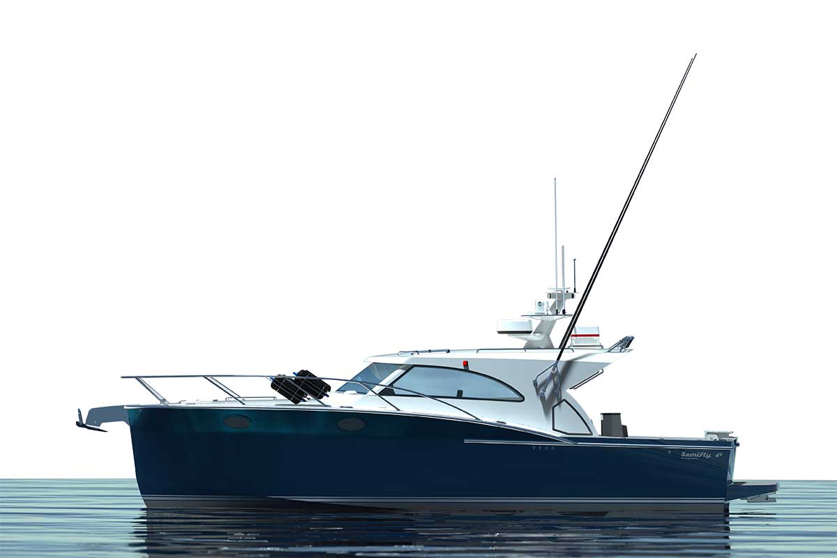 Dickey Boats Semifly 40
