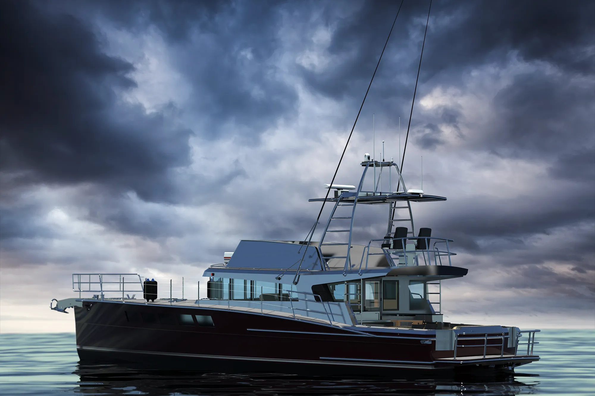 Dickey Boats Pacific 62