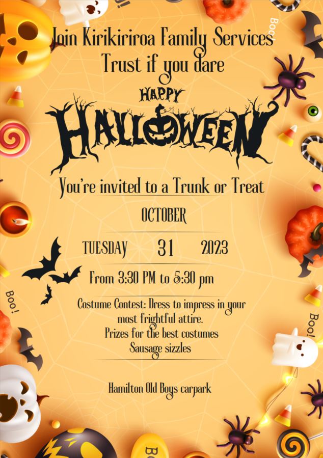 Spooky Reminder: Halloween Event Just Around the Corner! | Kirikiriroa ...