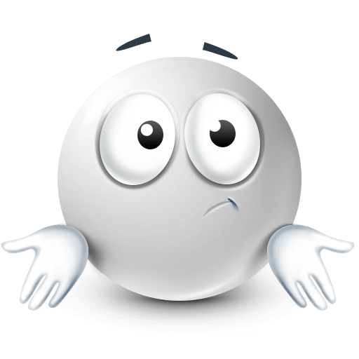 Seasick Smiley Blue Emoji