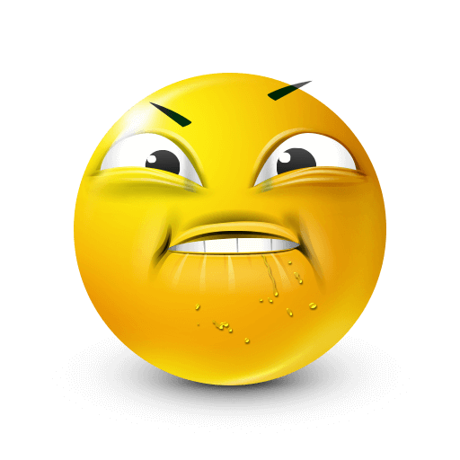 Making an Argument Blue Emoji