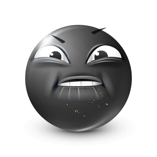 Making an Argument Blue Emoji