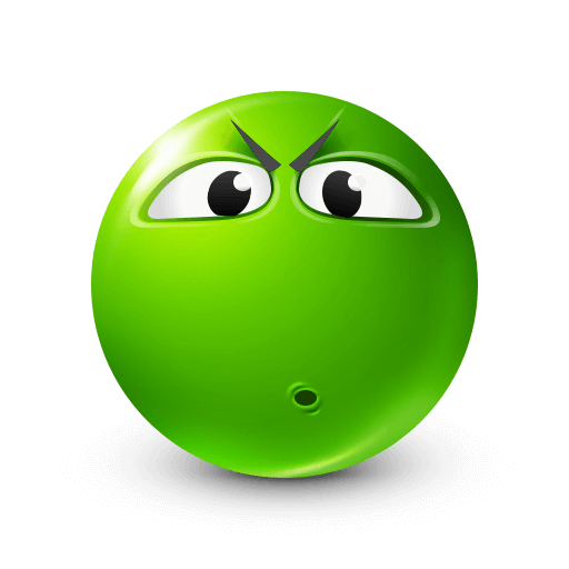 Sleepy and Yawning Blue Emoji