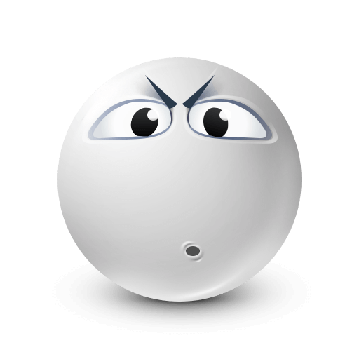 Sleepy and Yawning Blue Emoji