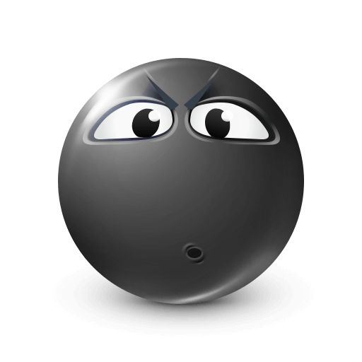 Sleepy and Yawning Blue Emoji