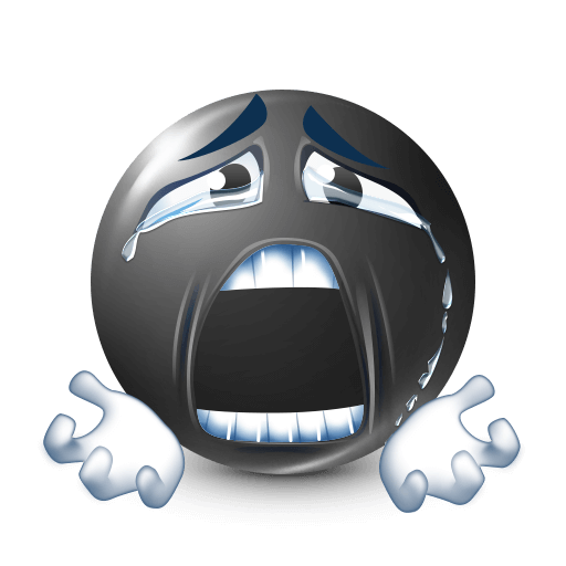 Making an Argument Blue Emoji