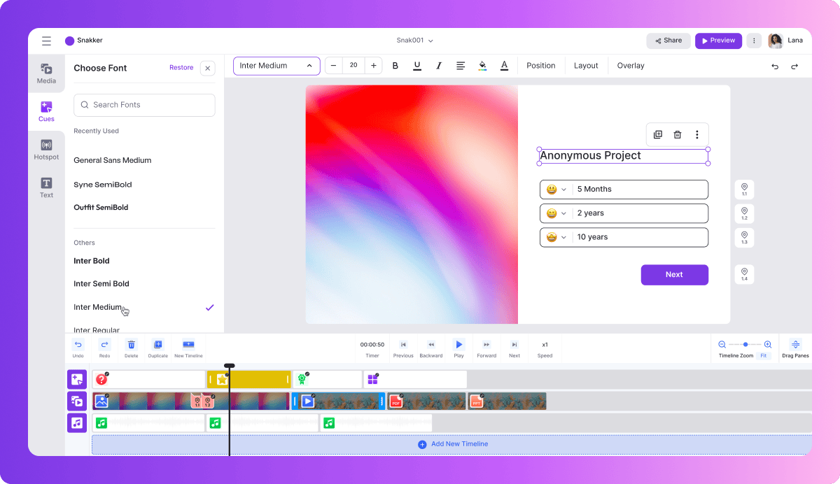 Snakker - Customer Driven Content Platform