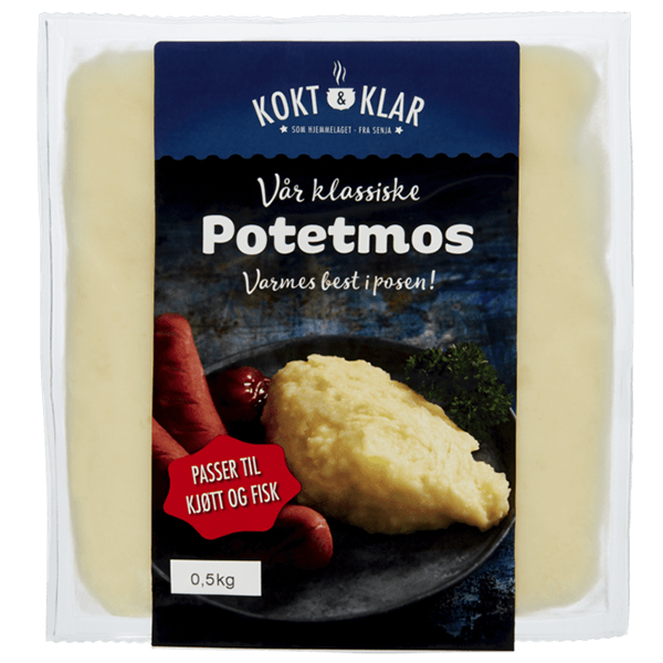 Potetmos - Kokt & Klar
