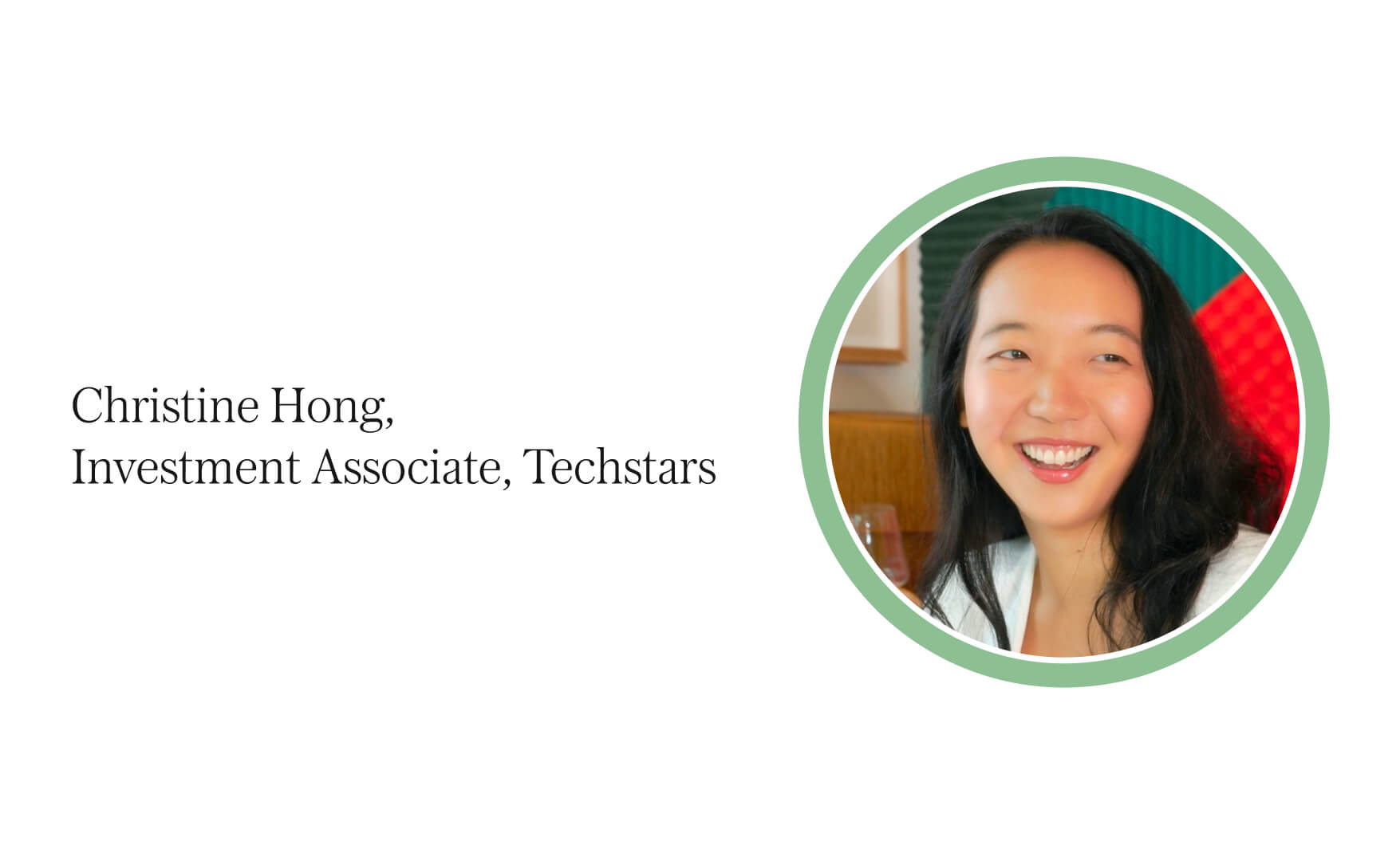 Techstars' Christine Hong releases founder’s guide to acing your ...
