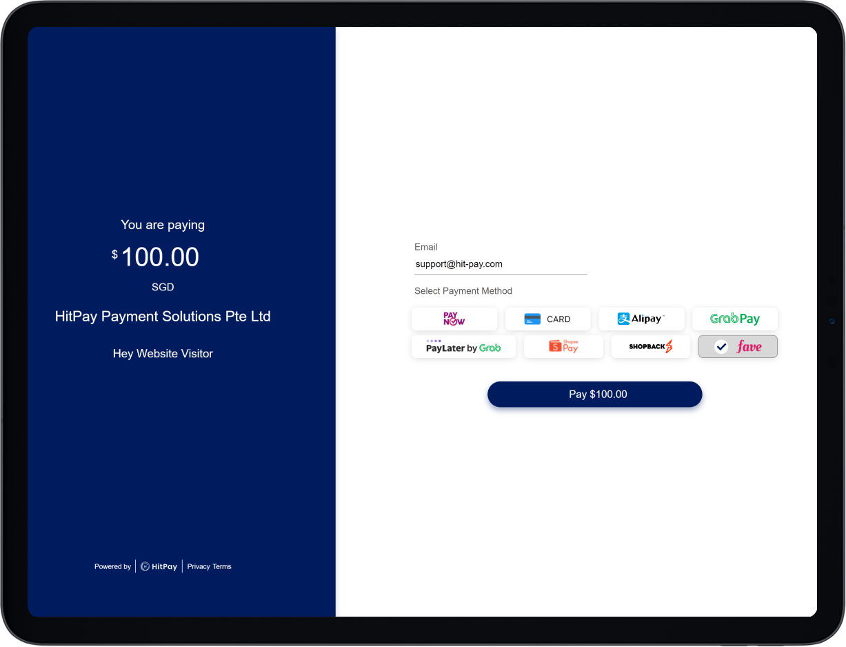 Payment APIs by HitPay - All payment methods on any platform