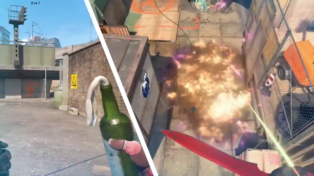 CS2.APP / Fast Short Molotov from T-Spawn