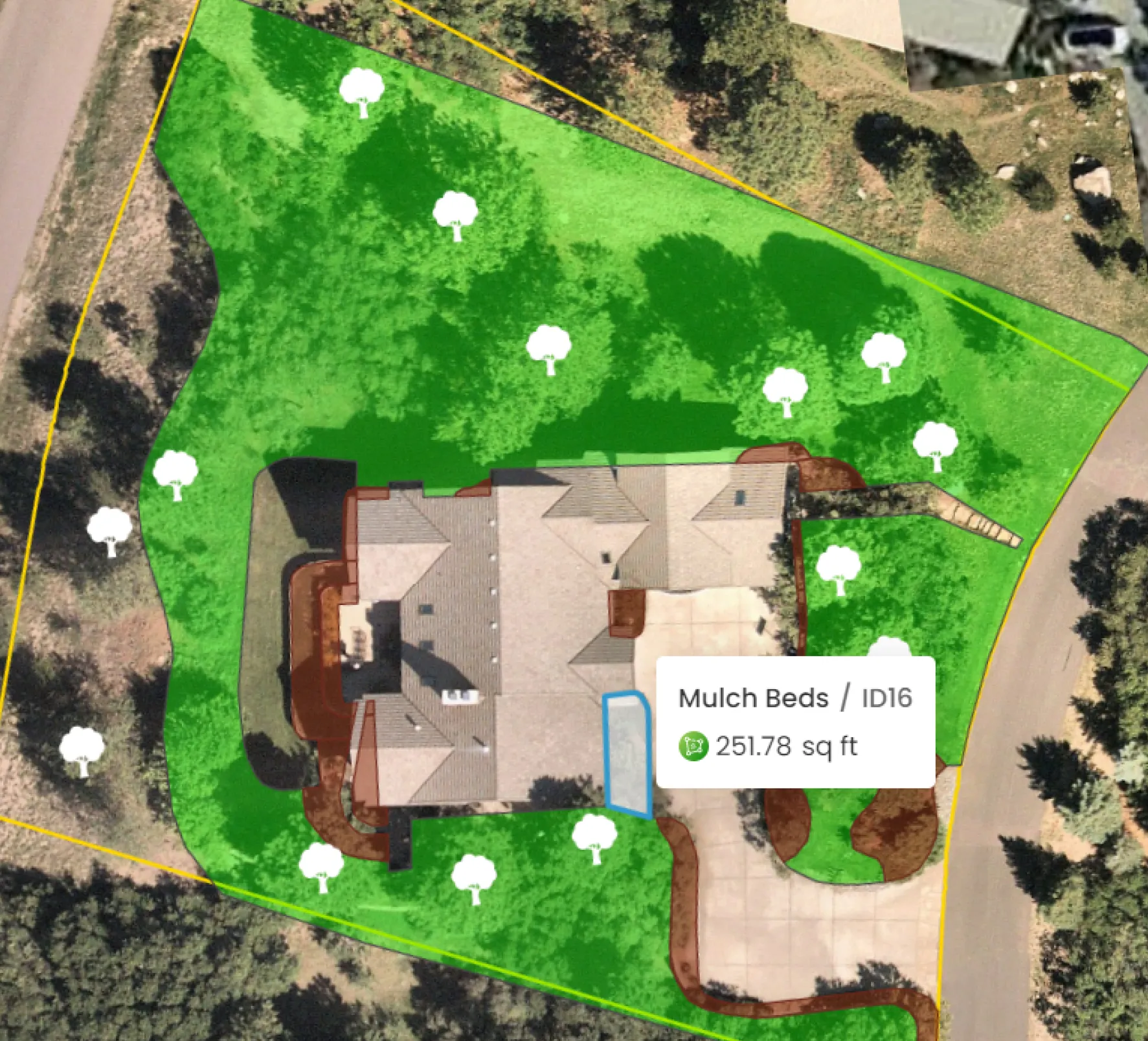 Win 2X more landscaping deals with AI maps