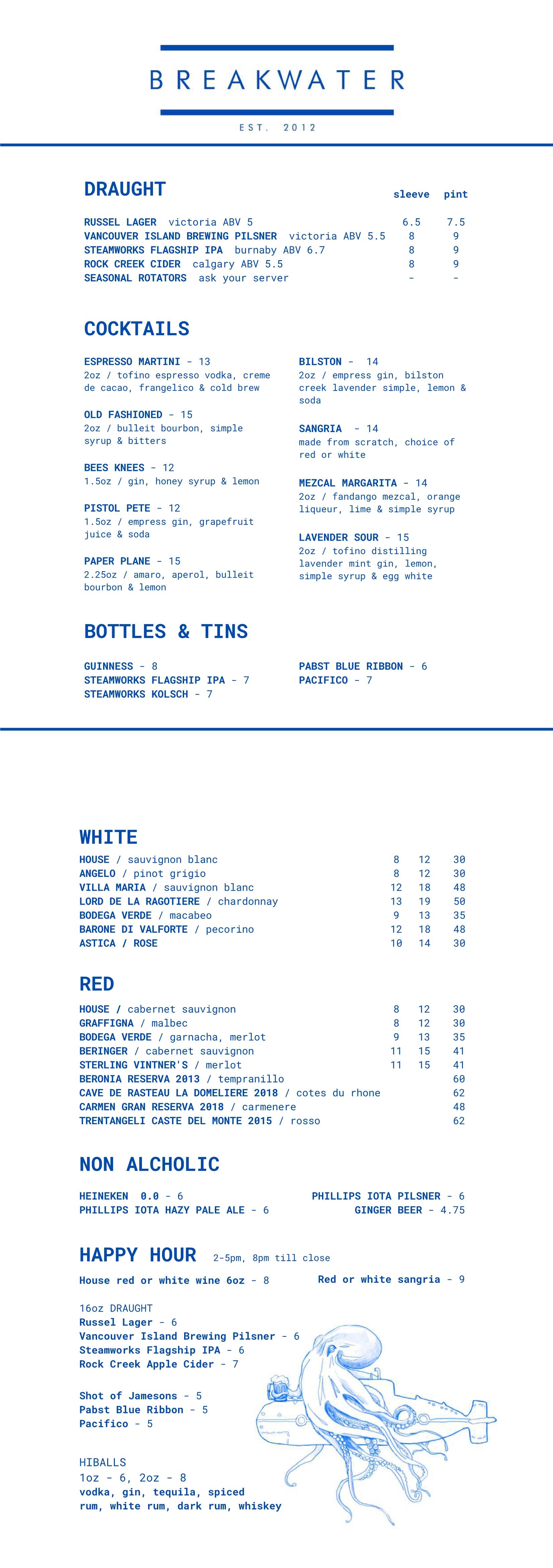 Breakwater Bistro & Bar | Premier Oceanfront Dining in Victoria, BC