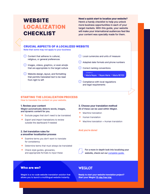 Website Localization Checklist