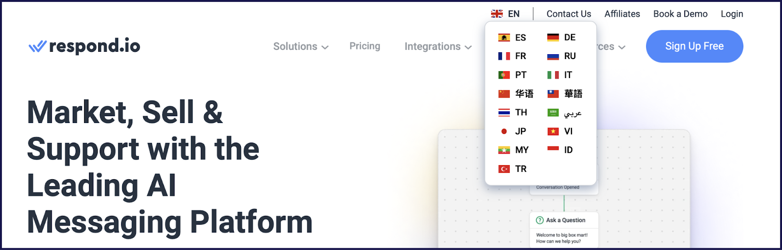 Website Language Selector Tips Best Practices And Examples