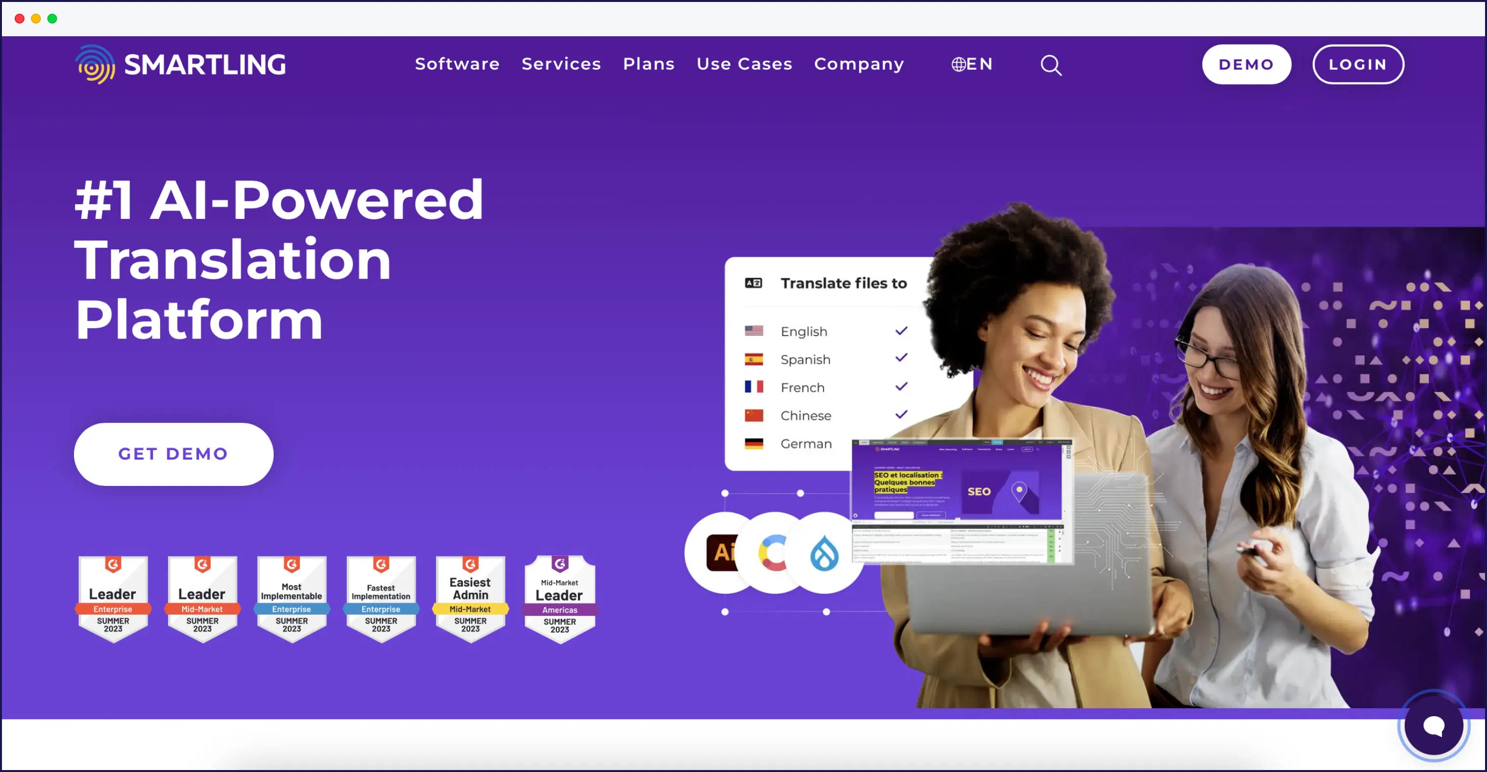 Translation software comparison: Lokalise vs Smartling vs Weglot
