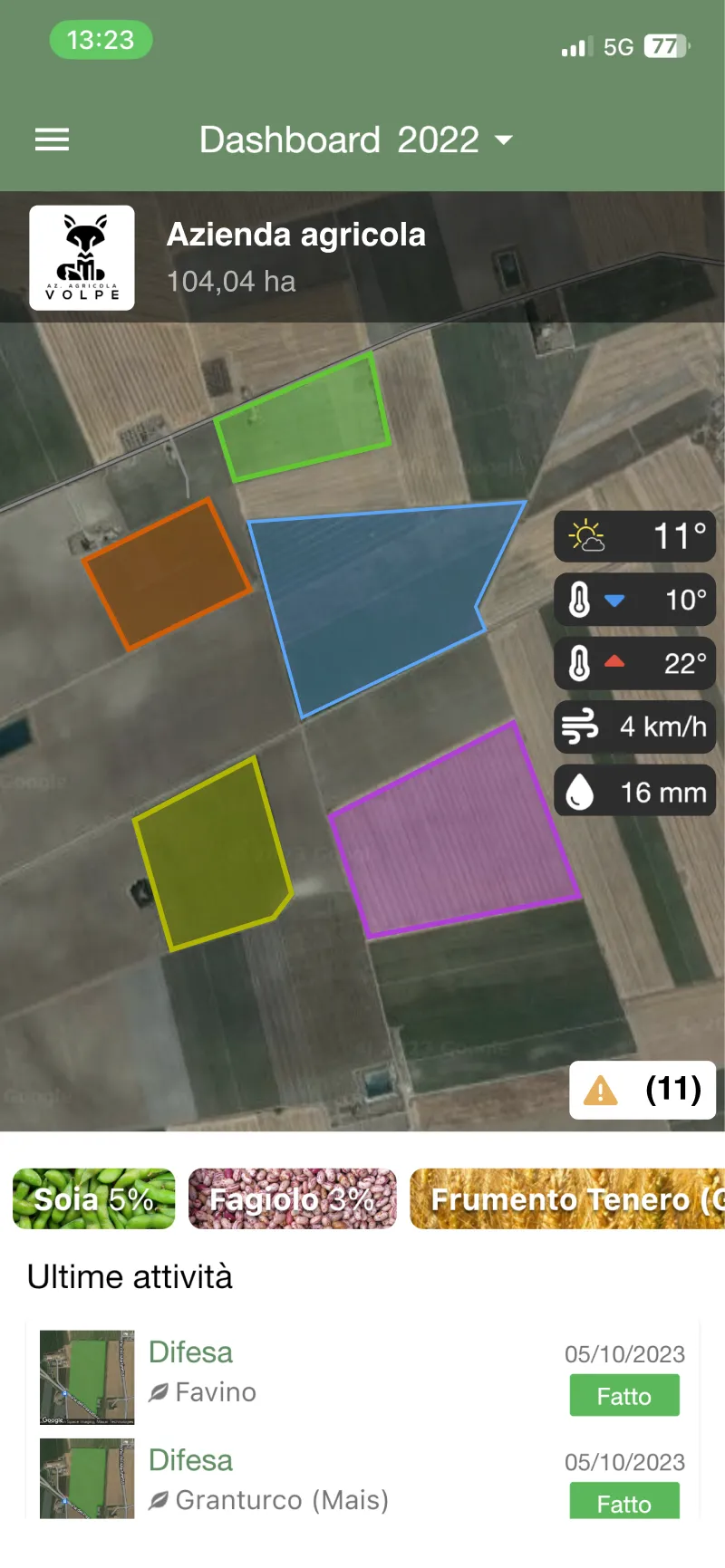 Discover the innovative features of the xFarm App