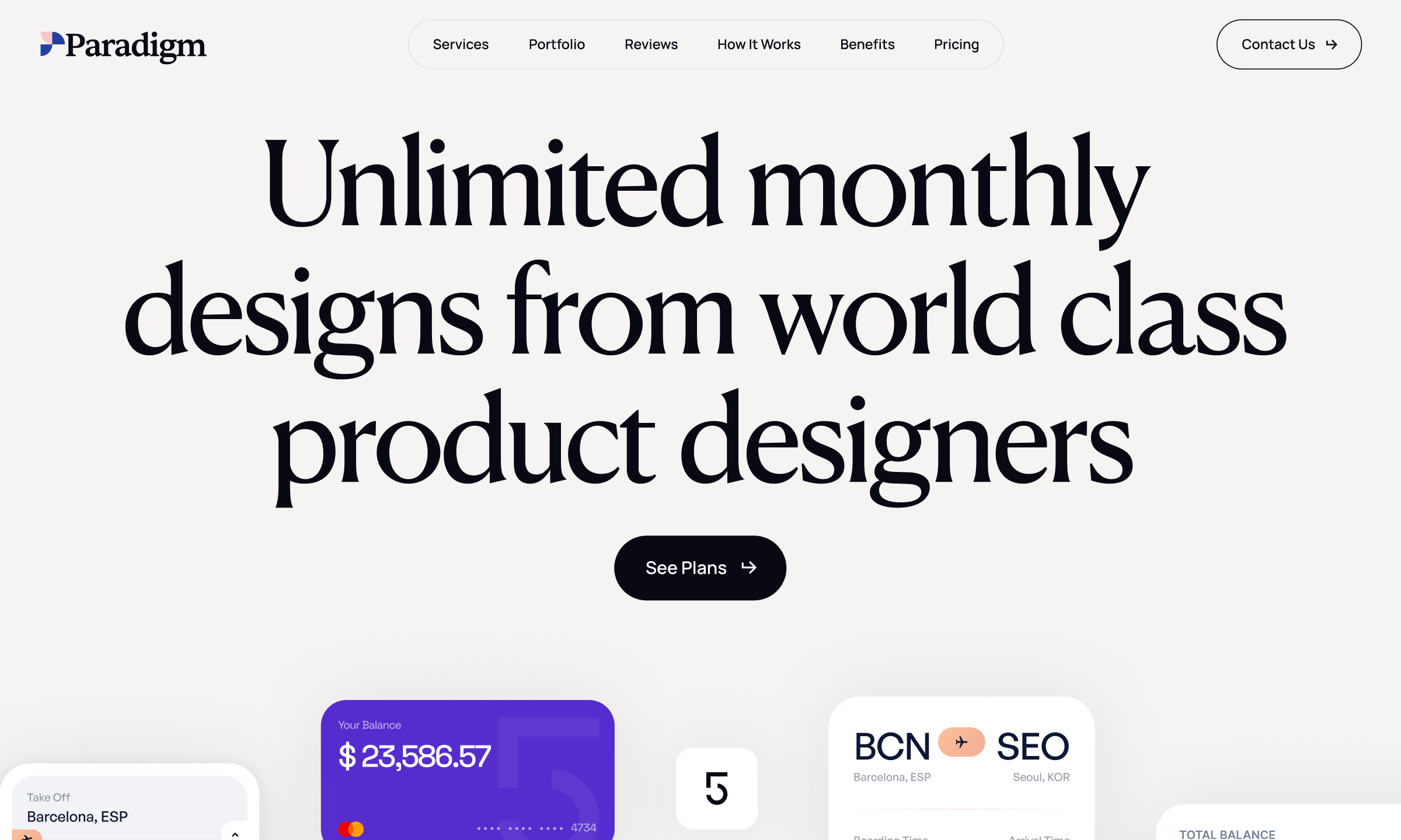 Paradigm | Product Design Subscription Service