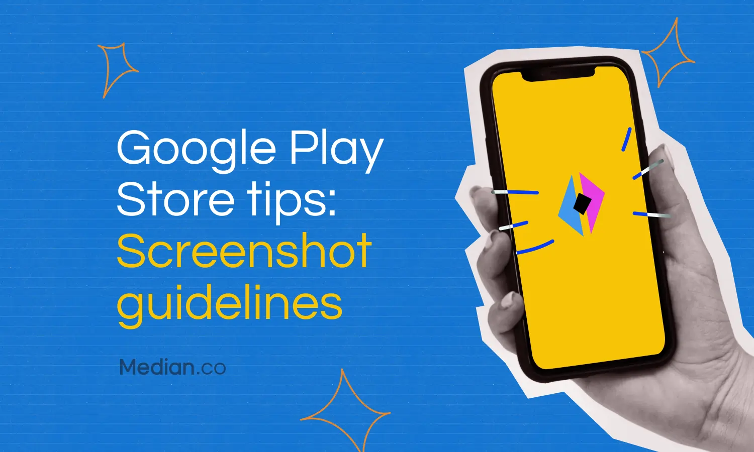 Google Play Store screenshot guidelines for Android apps