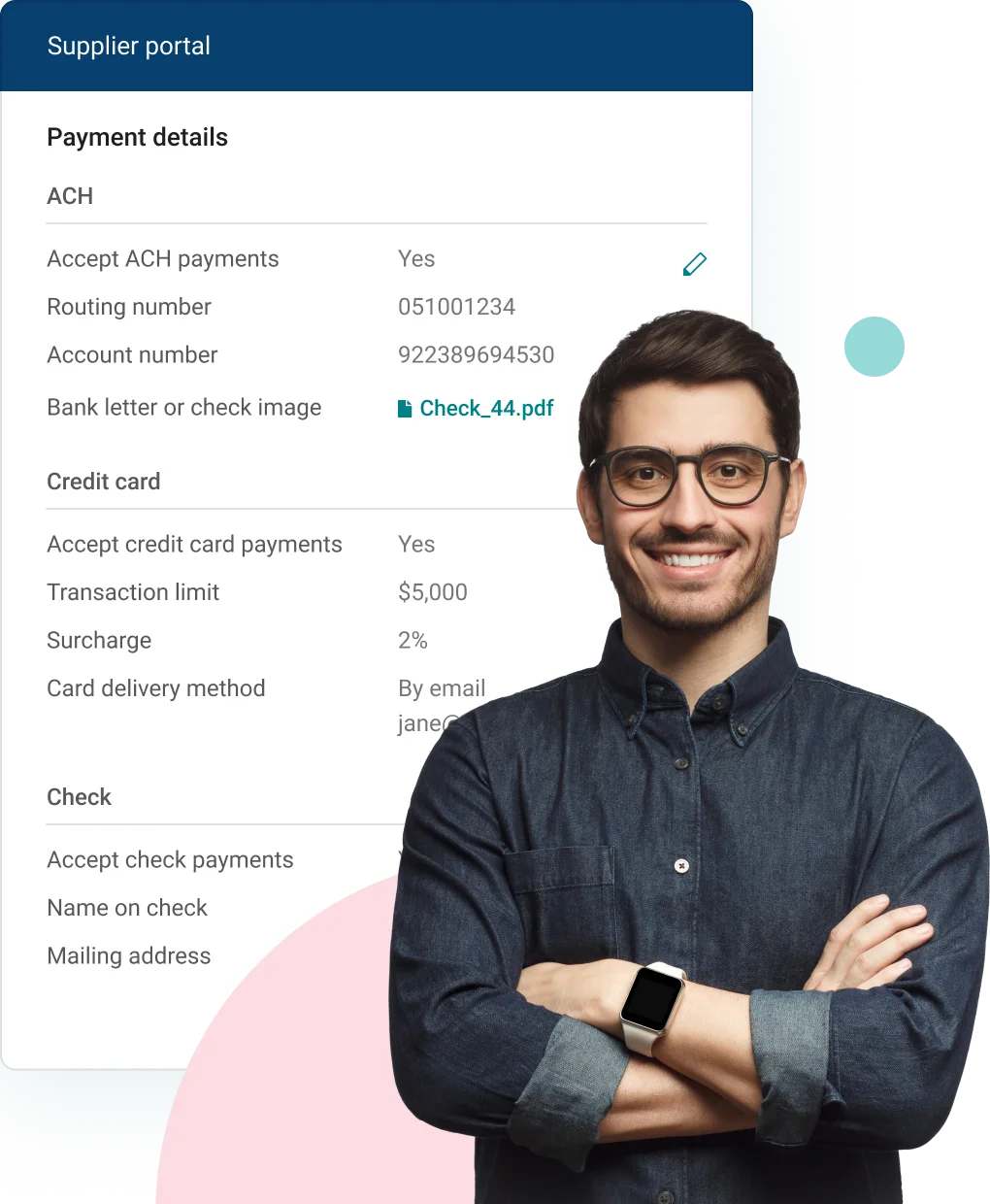 Accounts Payable Supplier Portal - Vendor Management | Centime