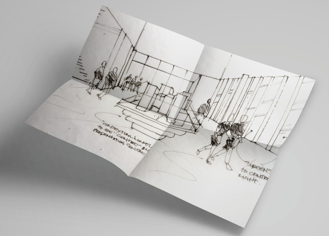 Presentation center environmental design - River Green