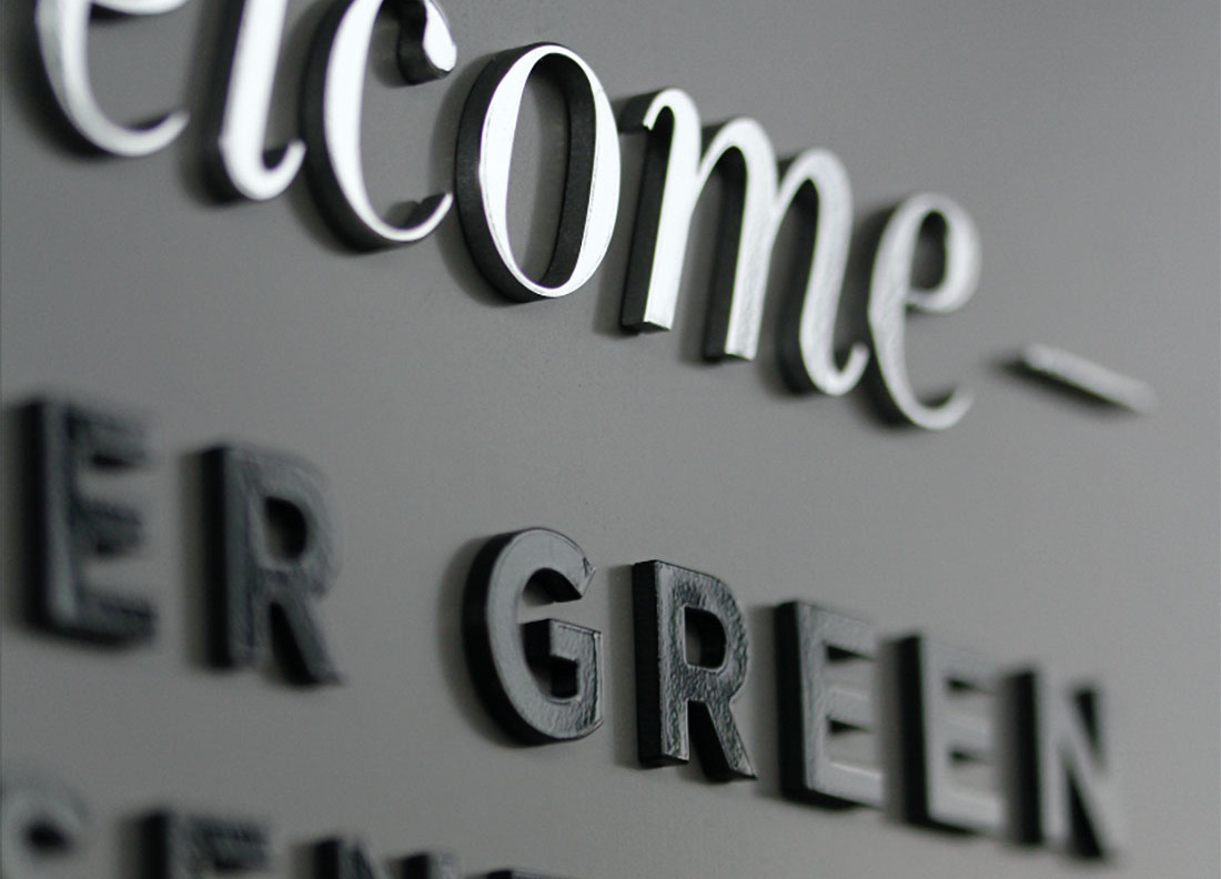 River Green signages & wayfinders