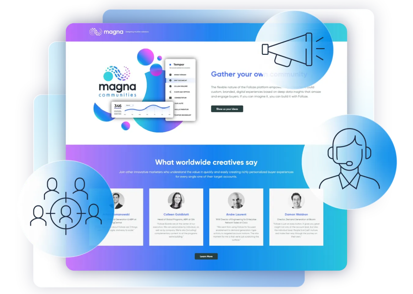 First Party Intent Data - Personalized Content with AI - B2B Landing Page Experiences