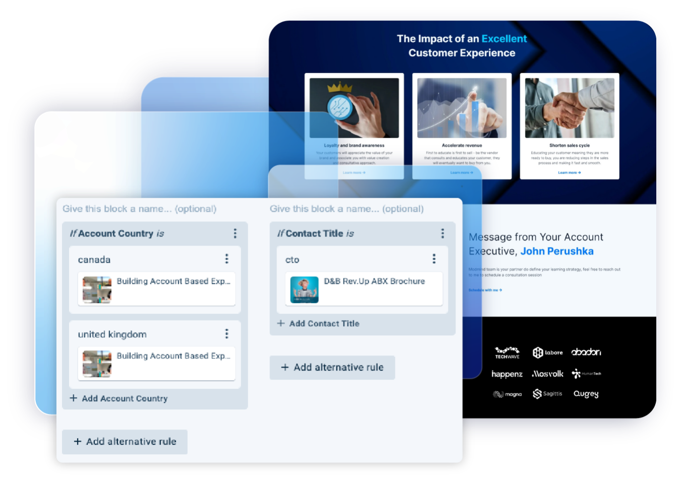 First Party Intent Data - Personalized Content with AI - B2B Landing Page Experiences