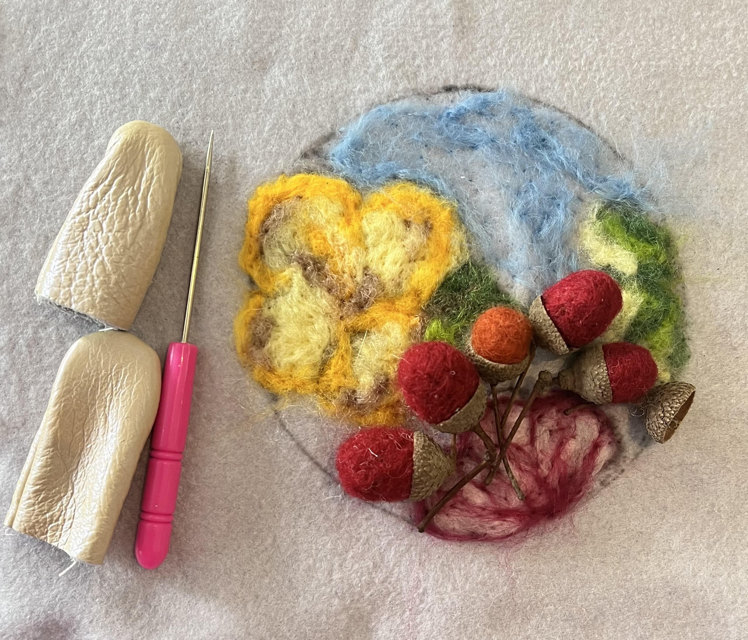 Needle Felting 1 Session - Courses Shop
