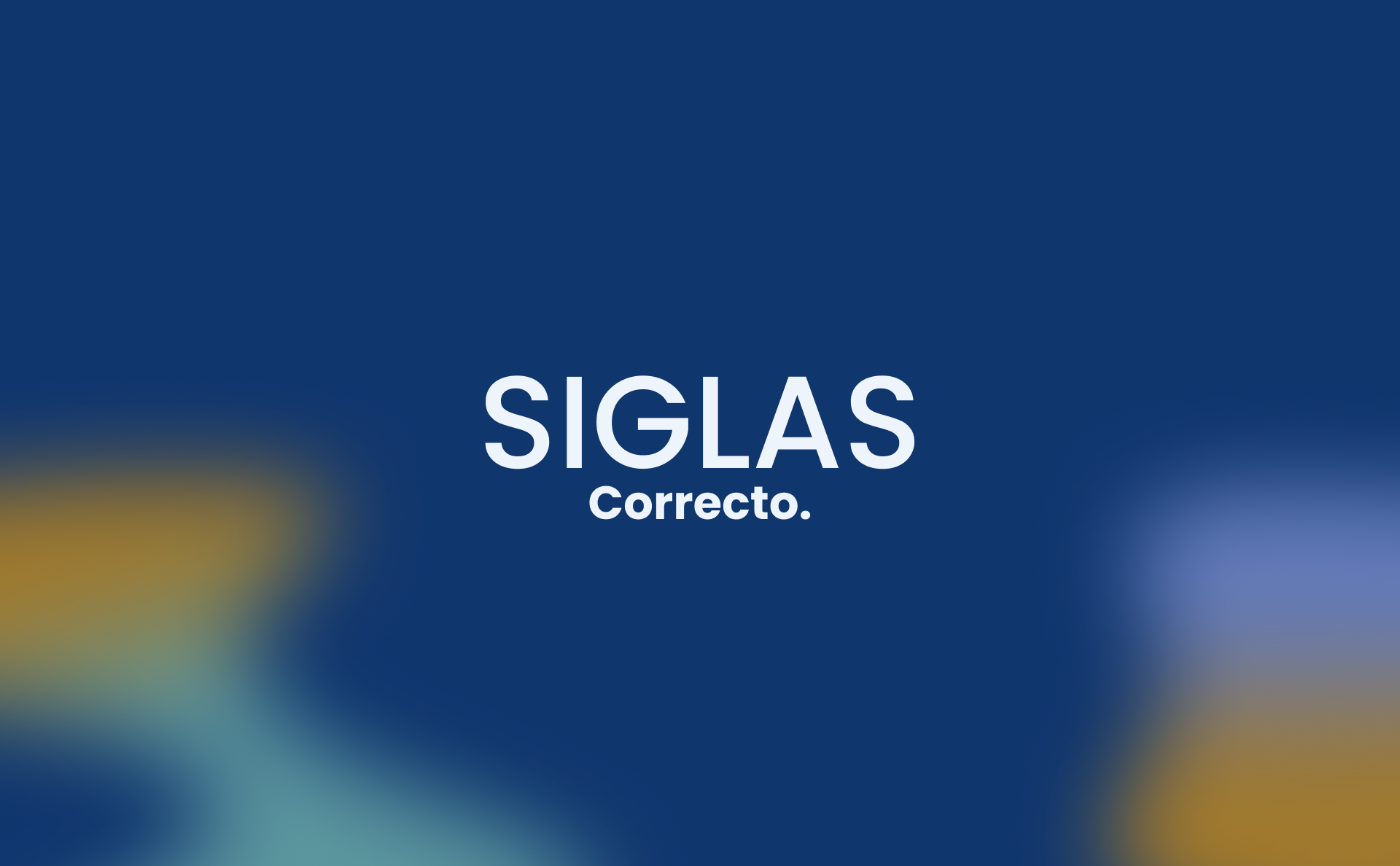 ¿Qué son las "siglas" y cómo se escriben en español?