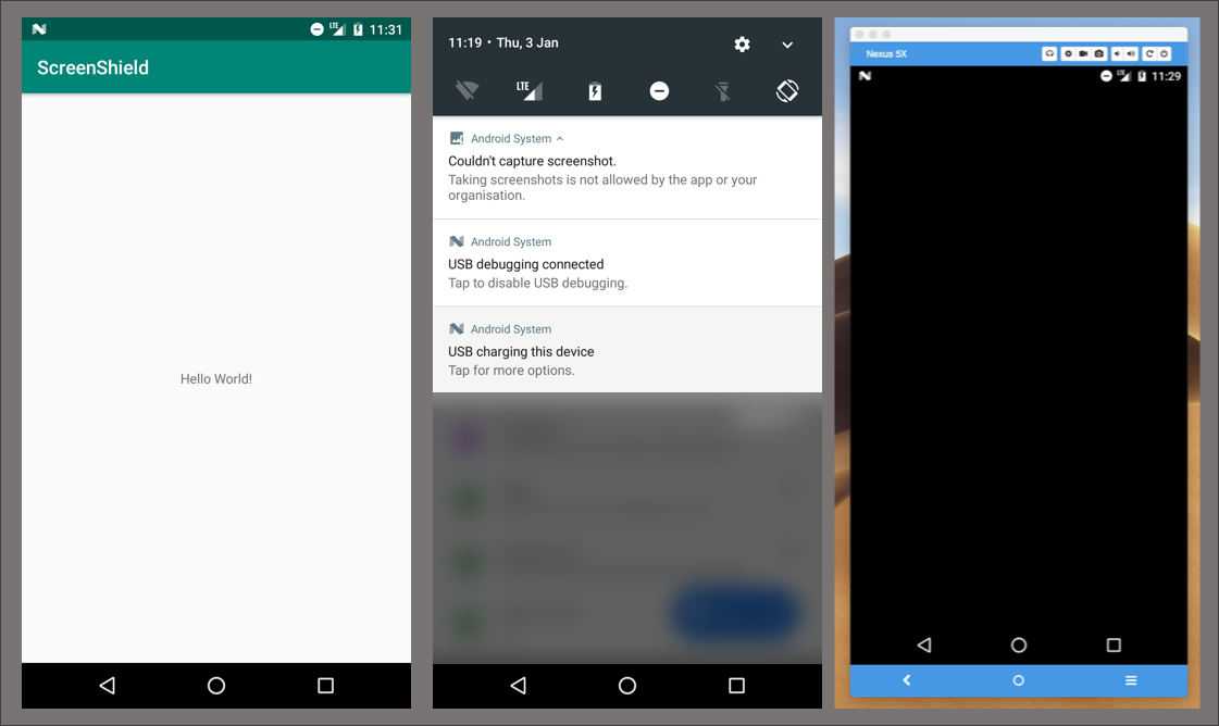 Implement Screenshot Preventing on Mobile Apps
