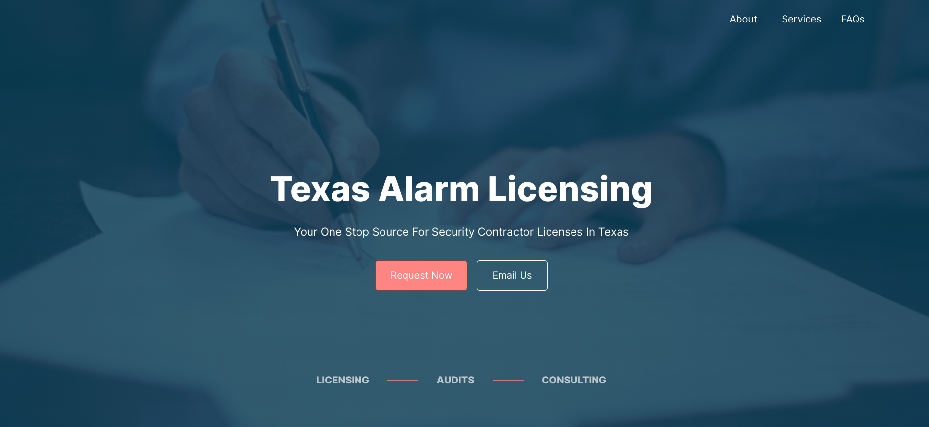 Texas Alarm Licensing Services