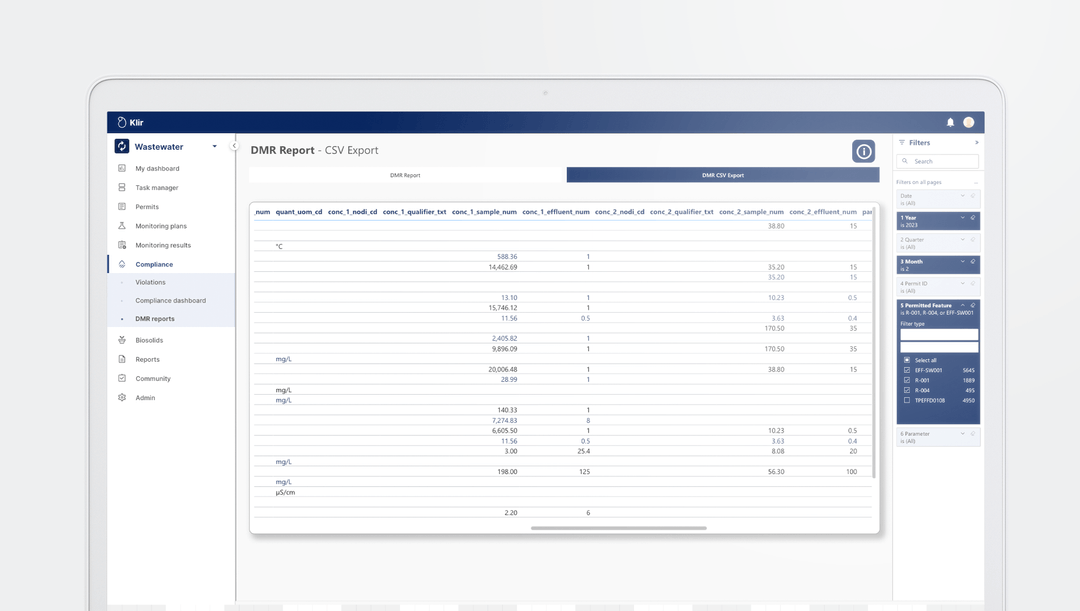 Klir Introduces New Discharge Monitoring Reports (DMR) Technology as ...