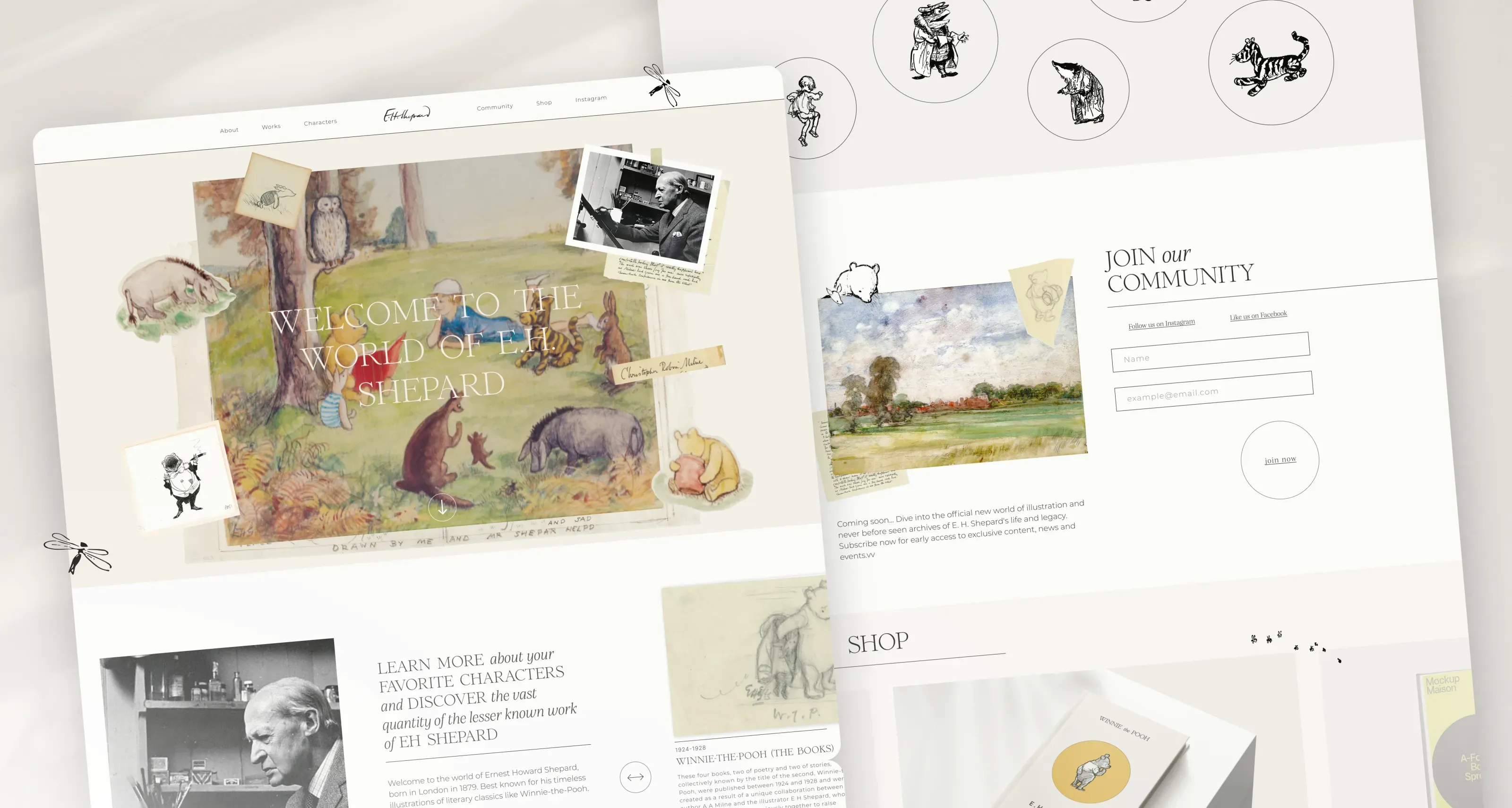 E. H. Shepard | Home | The Man Who Drew Winnie-the-Pooh