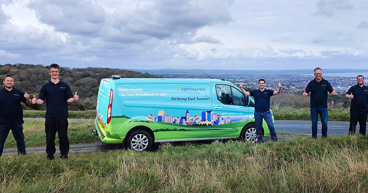 Lightning Fibre secures funding Boost to Help Deploy FTTP across South East