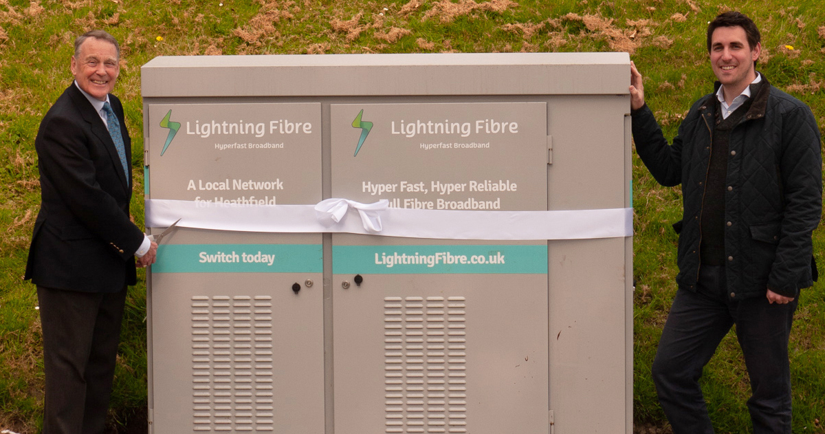 Lightning Fibre Launches in Heathfield